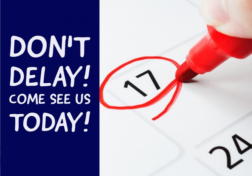 Dont delay1240x868 | Stepping Stones Primary Care